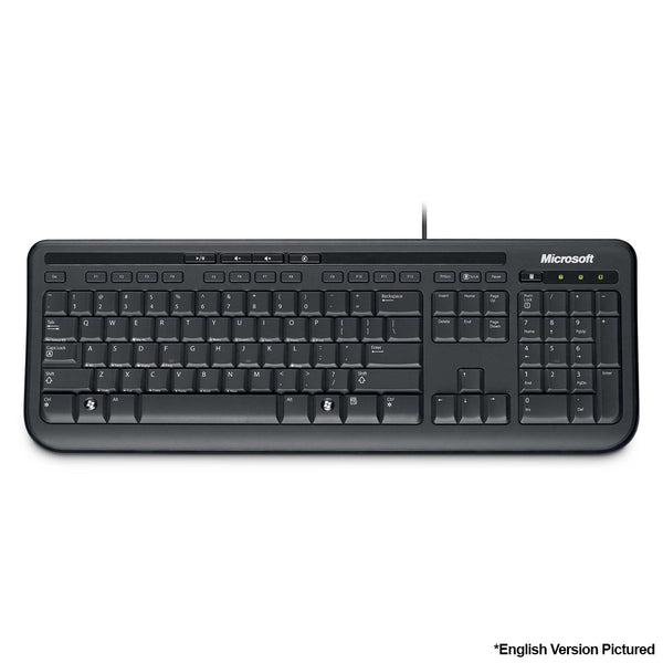 Microsoft Wired 600 Keyboard - Spanish Layout – DENW, LLC